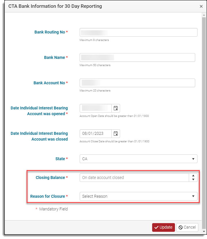 Report IOLTA and Non-IOLTA Updates