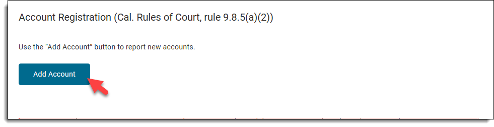 Report client trust account updates