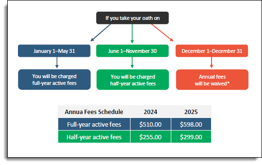 Your responsibility related to annual fees