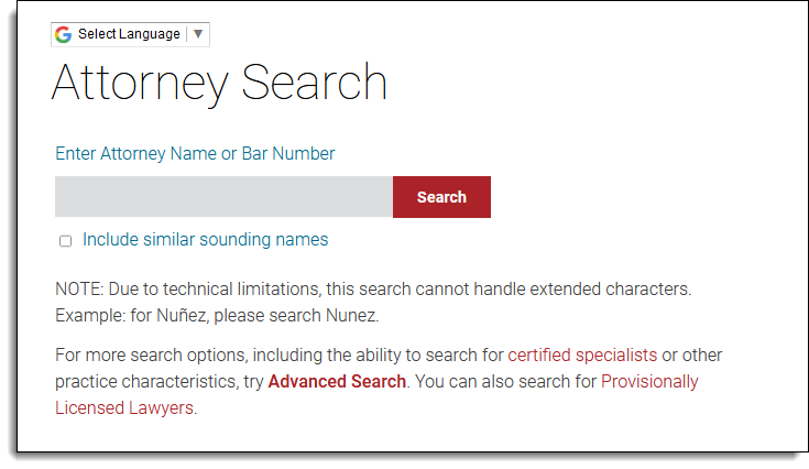 Forgot your bar number?