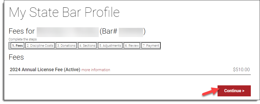 Pay your annual fees