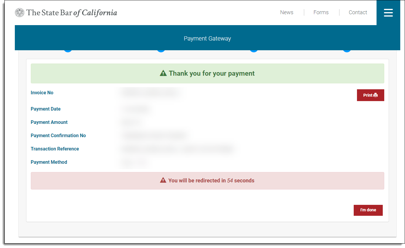 Pay your annual fees