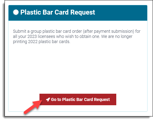 Order plastic bar cards